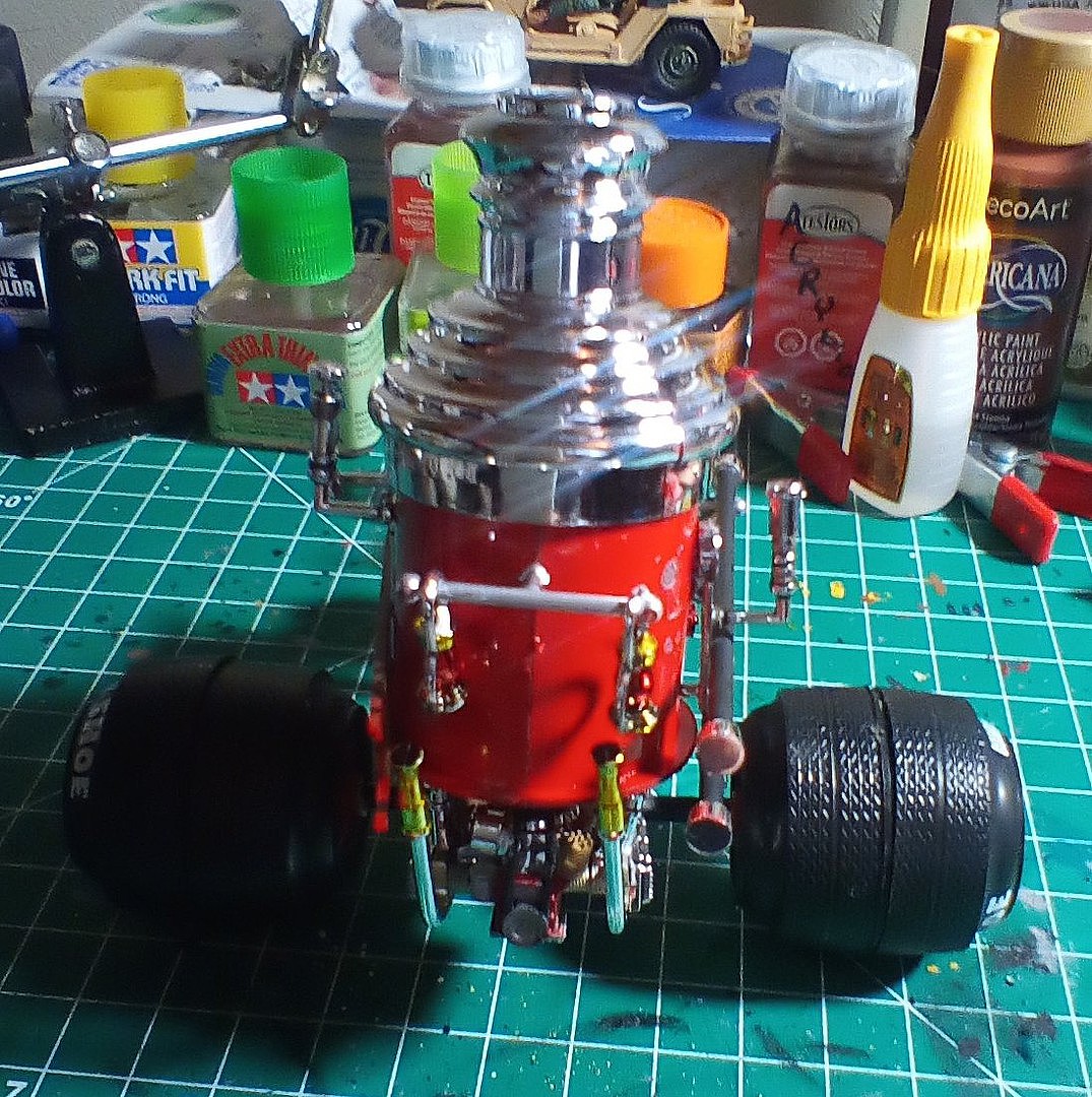Flameout Show Rod -- Plastic Model Vehicle Kit -- 1/25 Scale -- #934 ...