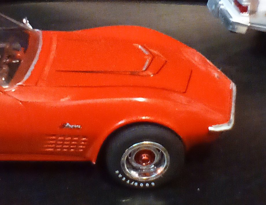 1970 Chevy Corvette Coupe -- Plastic Model Car Kit -- 1/25 Scale ...