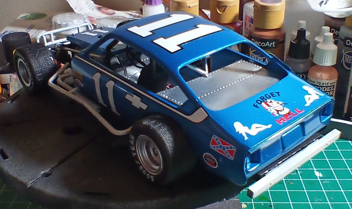 1974 Chevy Vega Modified Rat Trap Race Car -- Plastic Model Car Vehicle ...