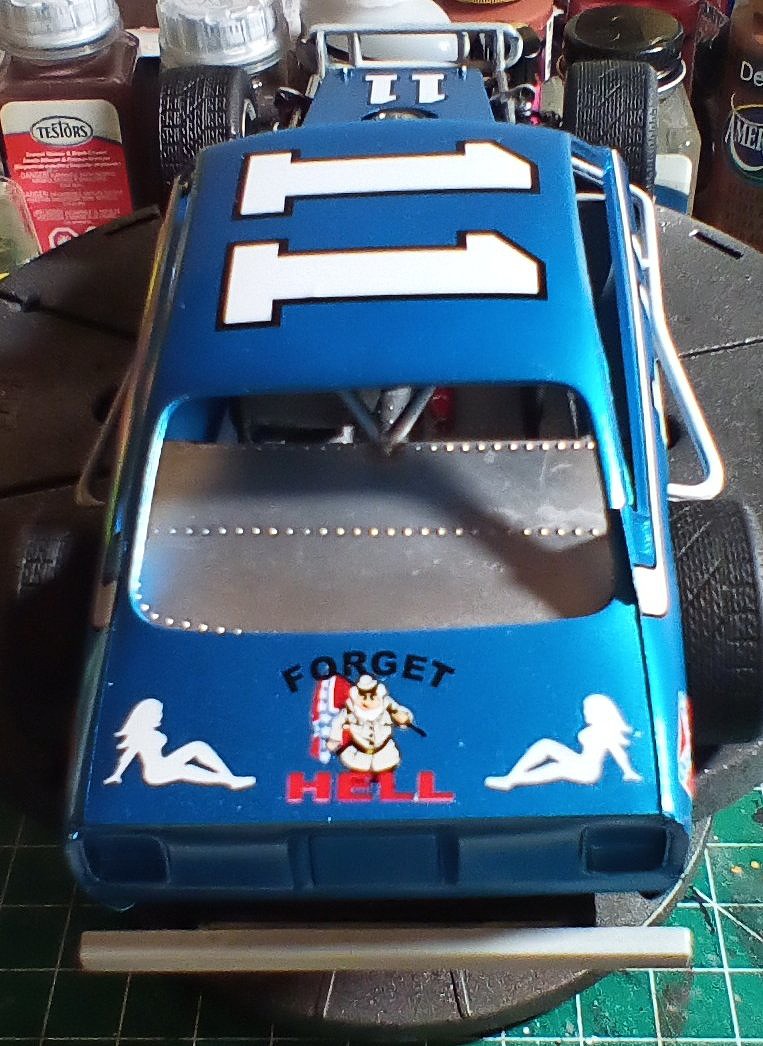 1974 Chevy Vega Modified Rat Trap Race Car -- Plastic Model Car Vehicle ...