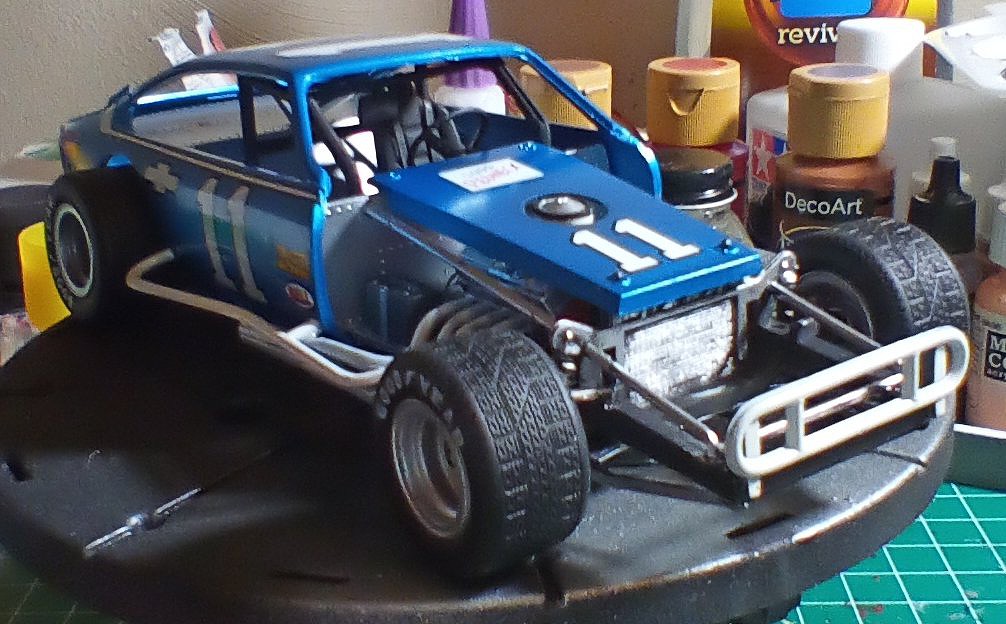 1974 Chevy Vega Modified Rat Trap Race Car -- Plastic Model Car Vehicle ...