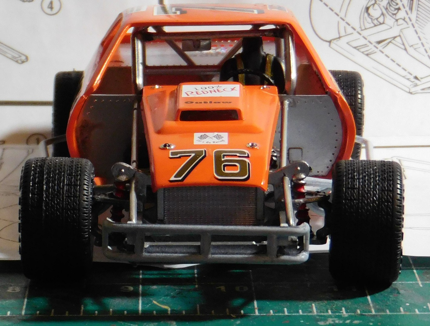 Ridge Runner Modified -- Plastic Model Car Vehicle Kit -- 1/25 Scale ...