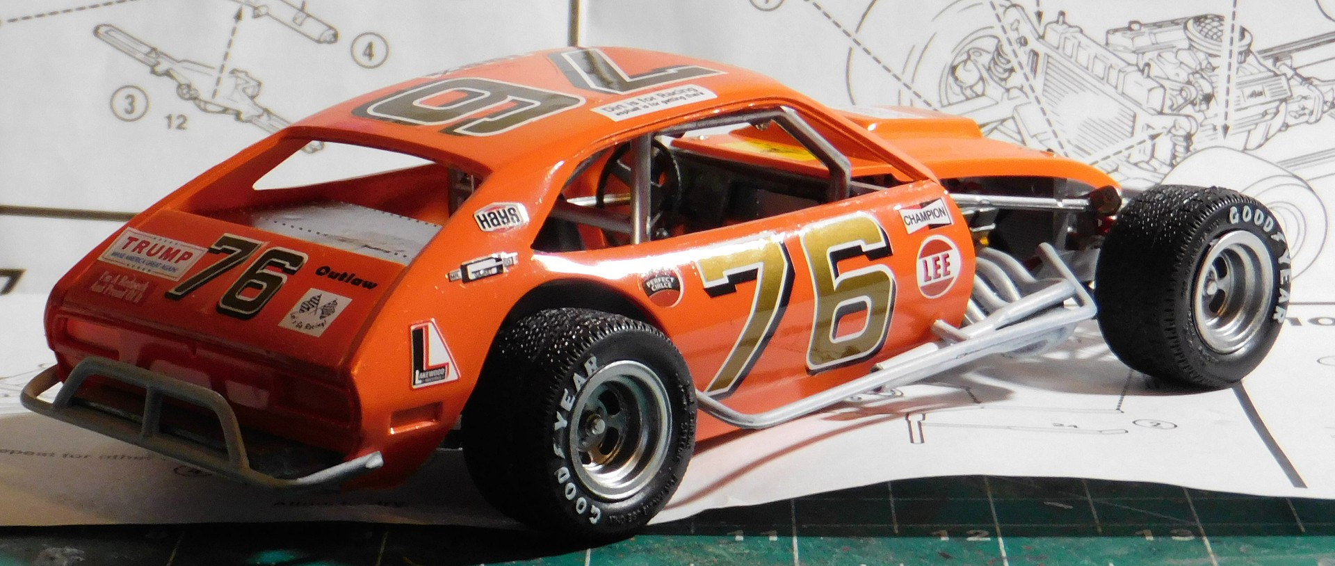 Ridge Runner Modified -- Plastic Model Car Vehicle Kit -- 1/25 Scale ...