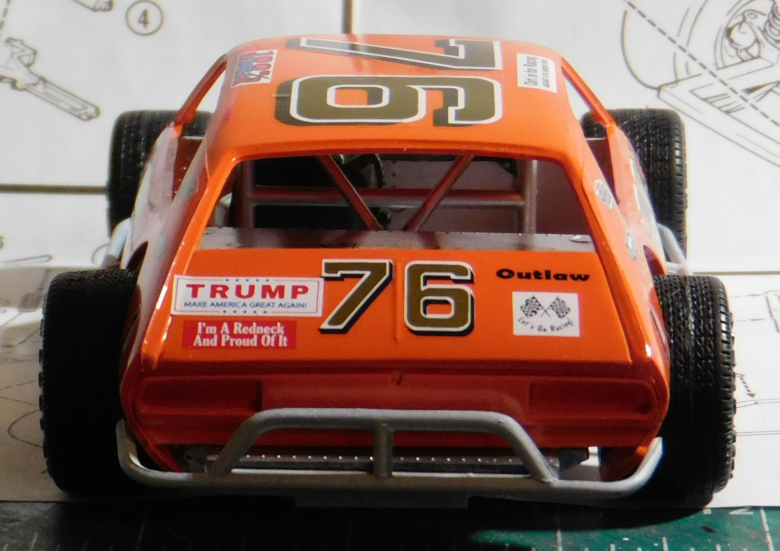 Ridge Runner Modified -- Plastic Model Car Vehicle Kit -- 1/25 Scale ...