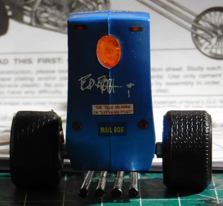 Ed Roth's Mail Box Chopper (Trick Trikes) -- Plastic Model Motorcycle ...