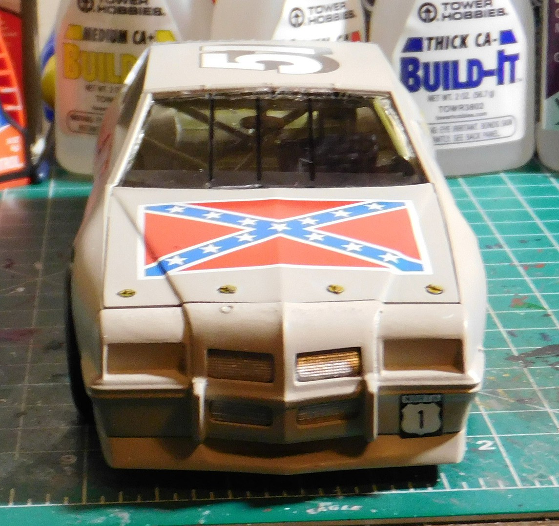 Rusty Wallace #27 Valugard Pontiac 2+2 1986 -- Plastic Model Racecar ...