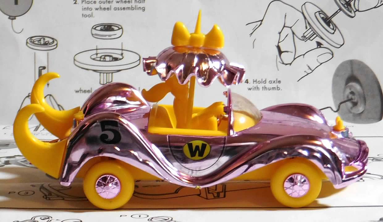 1/32 Wacky Races- Compact Pussycat -- Plastic Model Vehicle Kit -- 1/32 ...