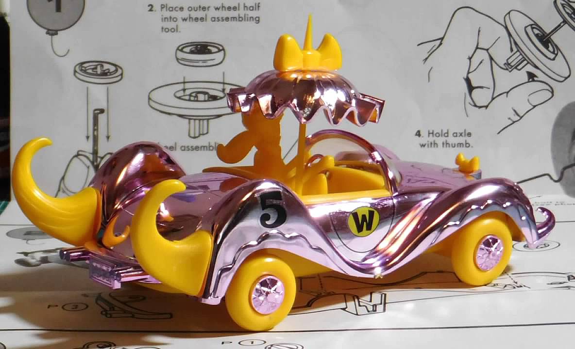 1/32 Wacky Races- Compact Pussycat -- Plastic Model Vehicle Kit -- 1/32 ...