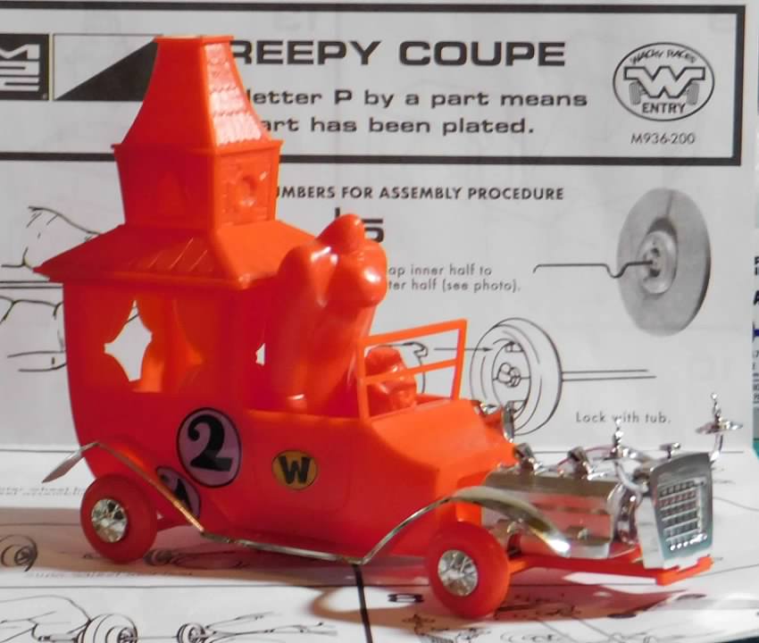 Wacky Races- Creepy Coupe -- Plastic Model Vehicle Kit -- 1/32 Scale ...