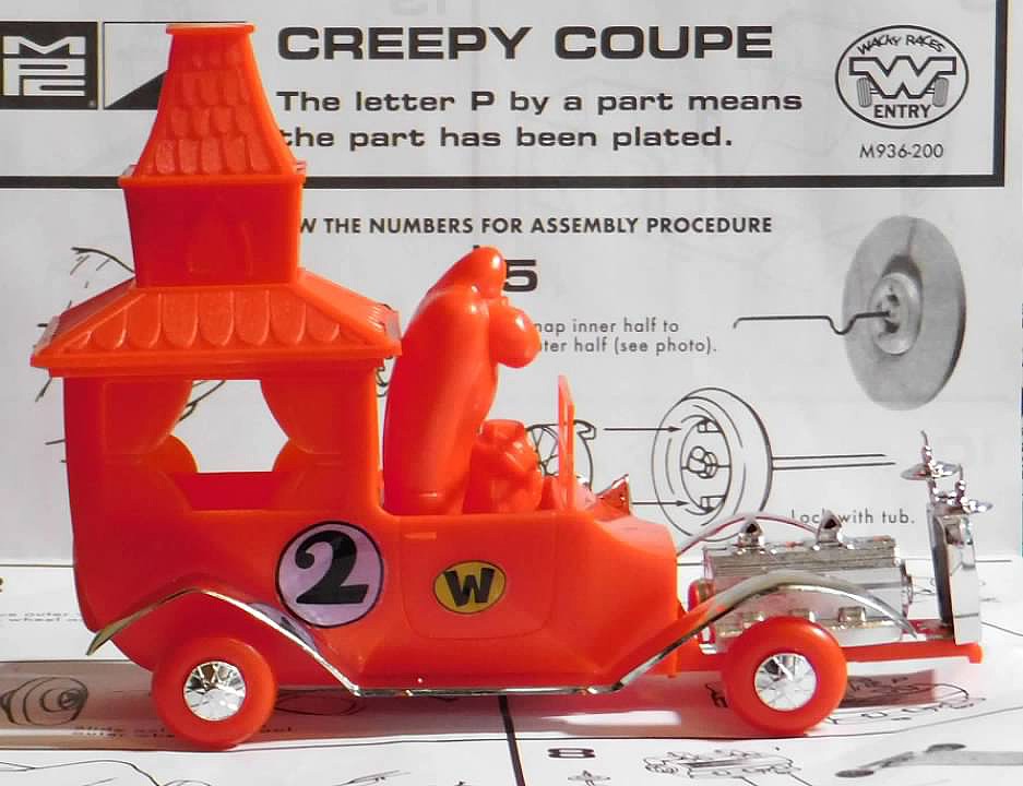 Wacky Races- Creepy Coupe -- Plastic Model Vehicle Kit -- 1/32 Scale ...