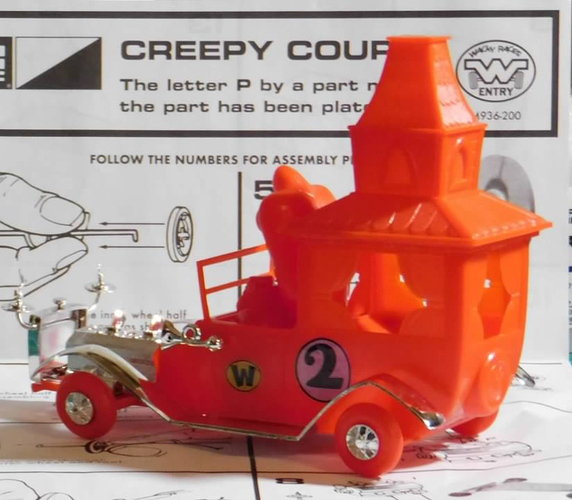 Wacky Races- Creepy Coupe -- Plastic Model Vehicle Kit -- 1/32 Scale ...