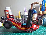 Testors Flat Red 1/4 oz Hobby and Model Enamel Paint #1150