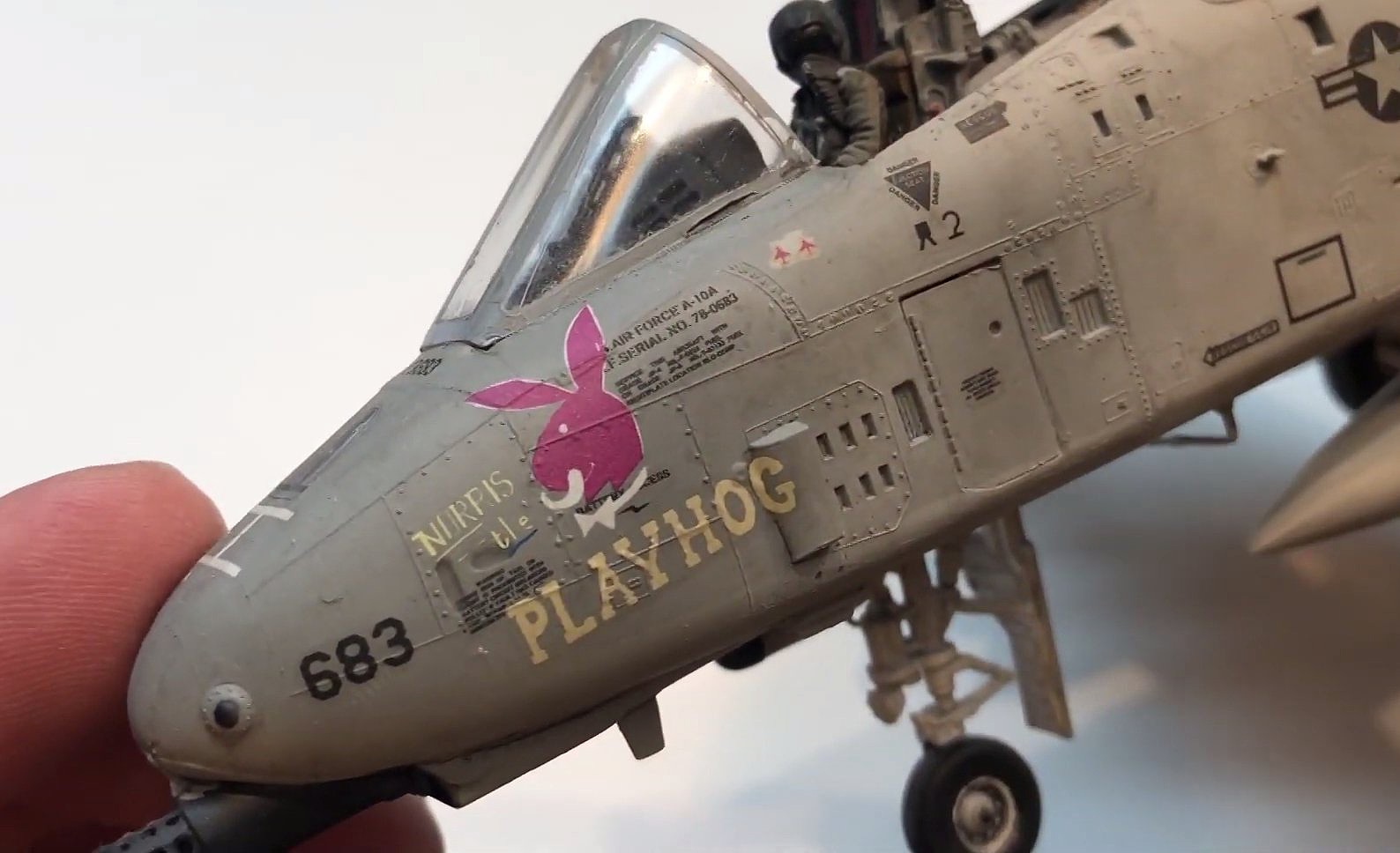 A-10 Warthog -- Plastic Model Airplane Kit -- 1/48 Scale -- #855521 ...