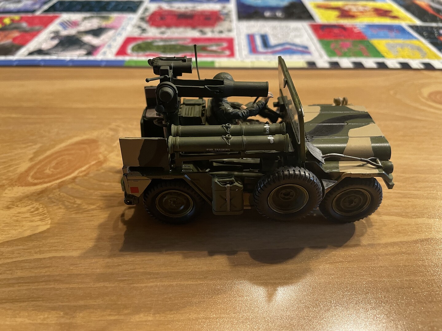 US M151A2 w/Tow Launcher -- Plastic Model Military Vehicle Kit -- 1/35 ...