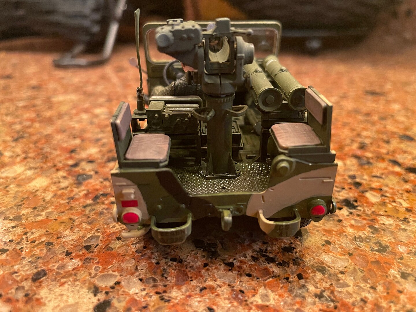 US M151A2 w/Tow Launcher -- Plastic Model Military Vehicle Kit -- 1/35 ...