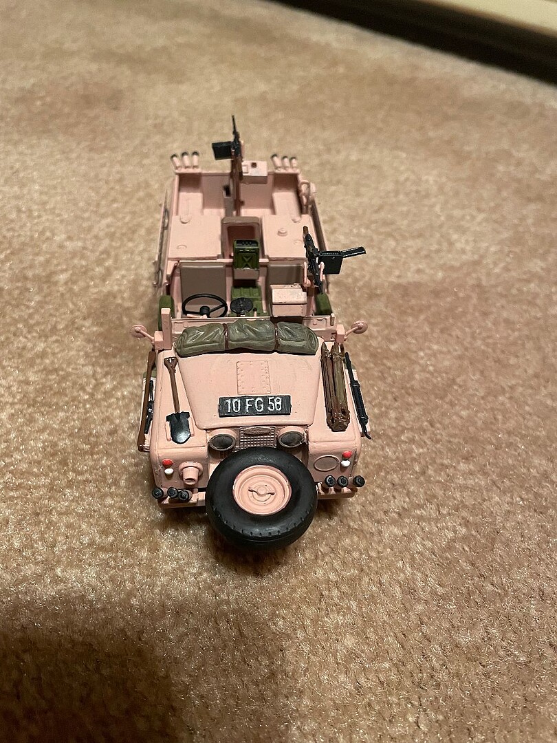 S.A.S. Recon Vehicle Pink Panther -- Plastic Model Military Vehicle Kit ...