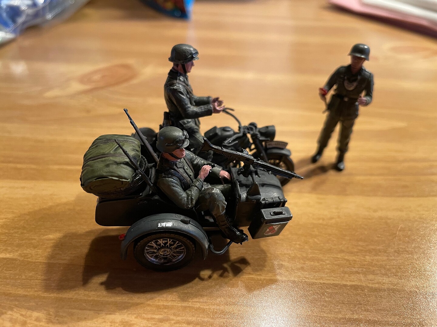 KS750 Zundapp Motorcycle -- Plastic Model Military Vehicle Kit -- 1/35 ...