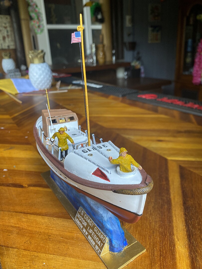 USCG Rescue Boat -- Plastic Model Rescue Ship Kit -- 1/48 Scale ...