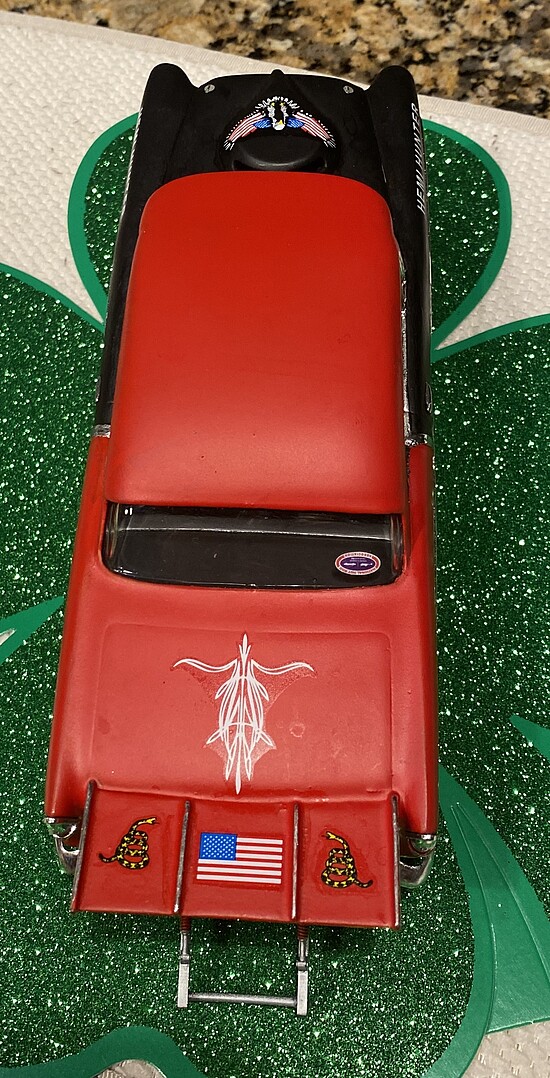 1955 Chevy Bel Air Sedan -- Plastic Model Car Kit -- 1/25 Scale ...