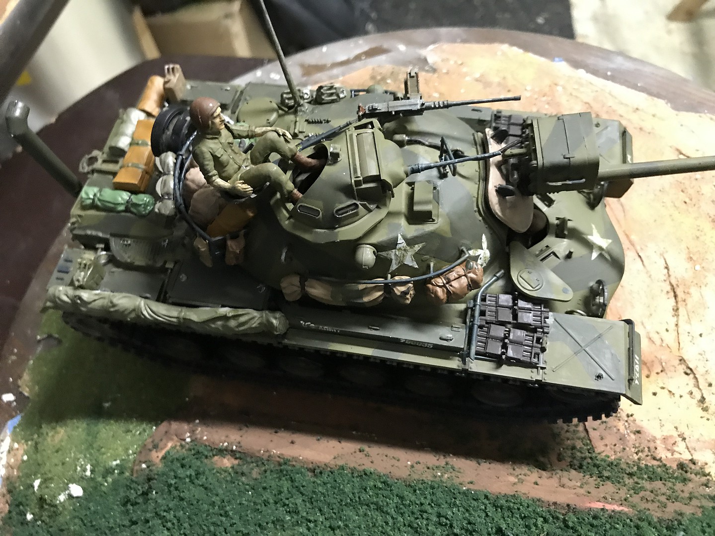 US M48A3 Patton Tank -- Plastic Model Military Vehicle Kit -- 1/35 Scale -- #35120 pictures by ...