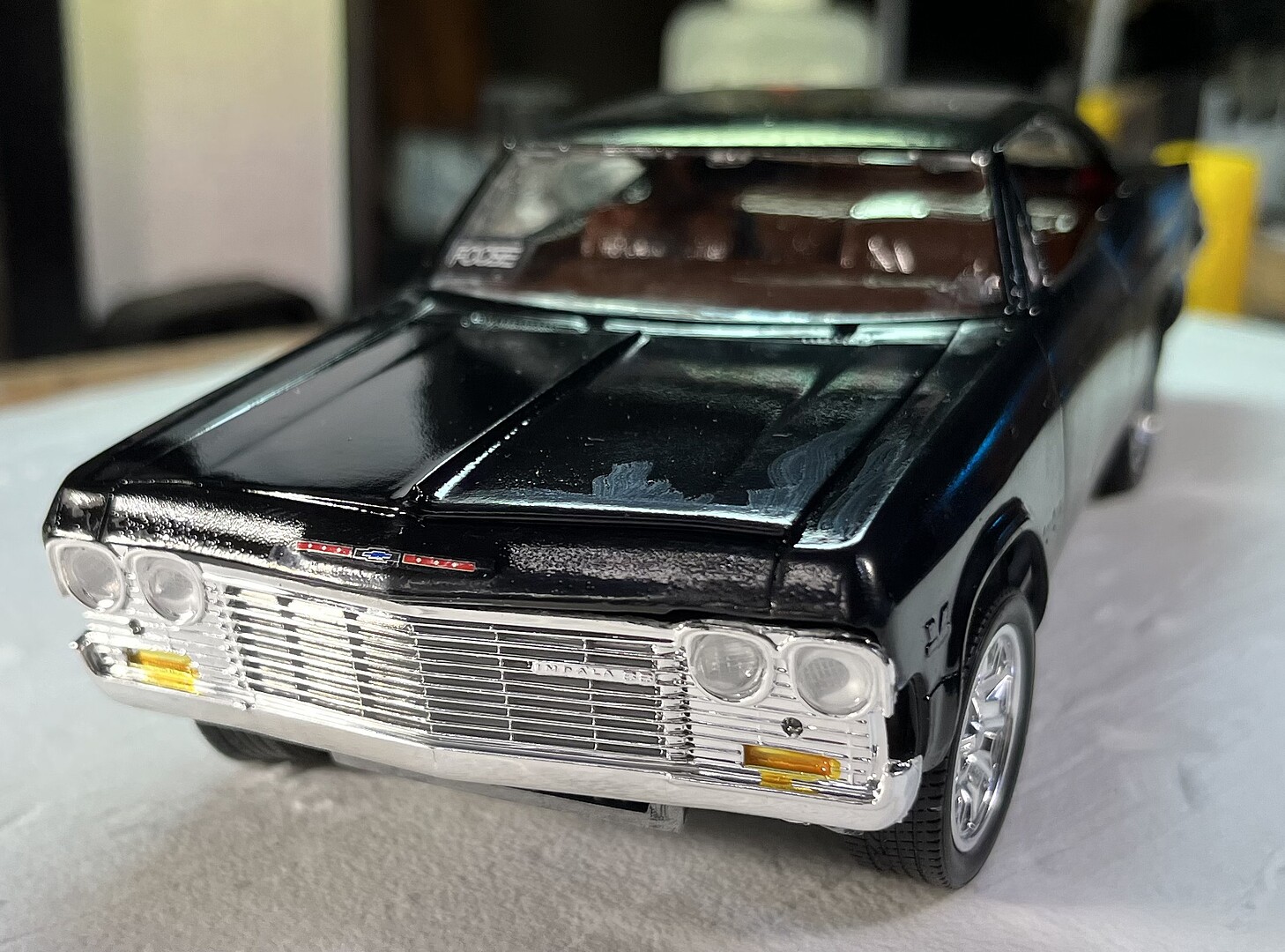 1965 Chevy Impala -- Plastic Model Car Kit -- 1/25 Scale -- #85-4190 ...