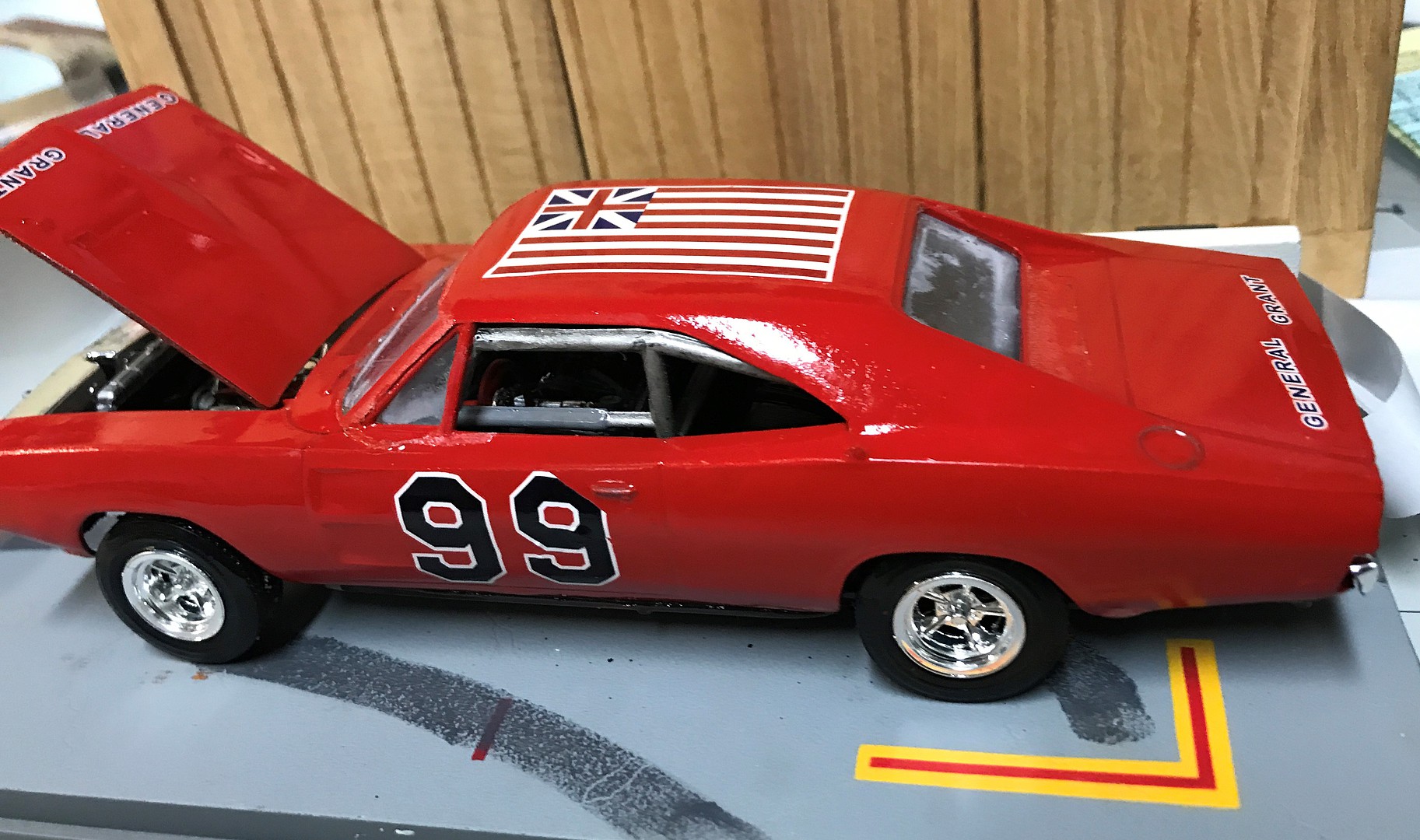 1969 Dodge Country Charger RT -- Plastic Model Car Truck Vehicle -- 1/ ...