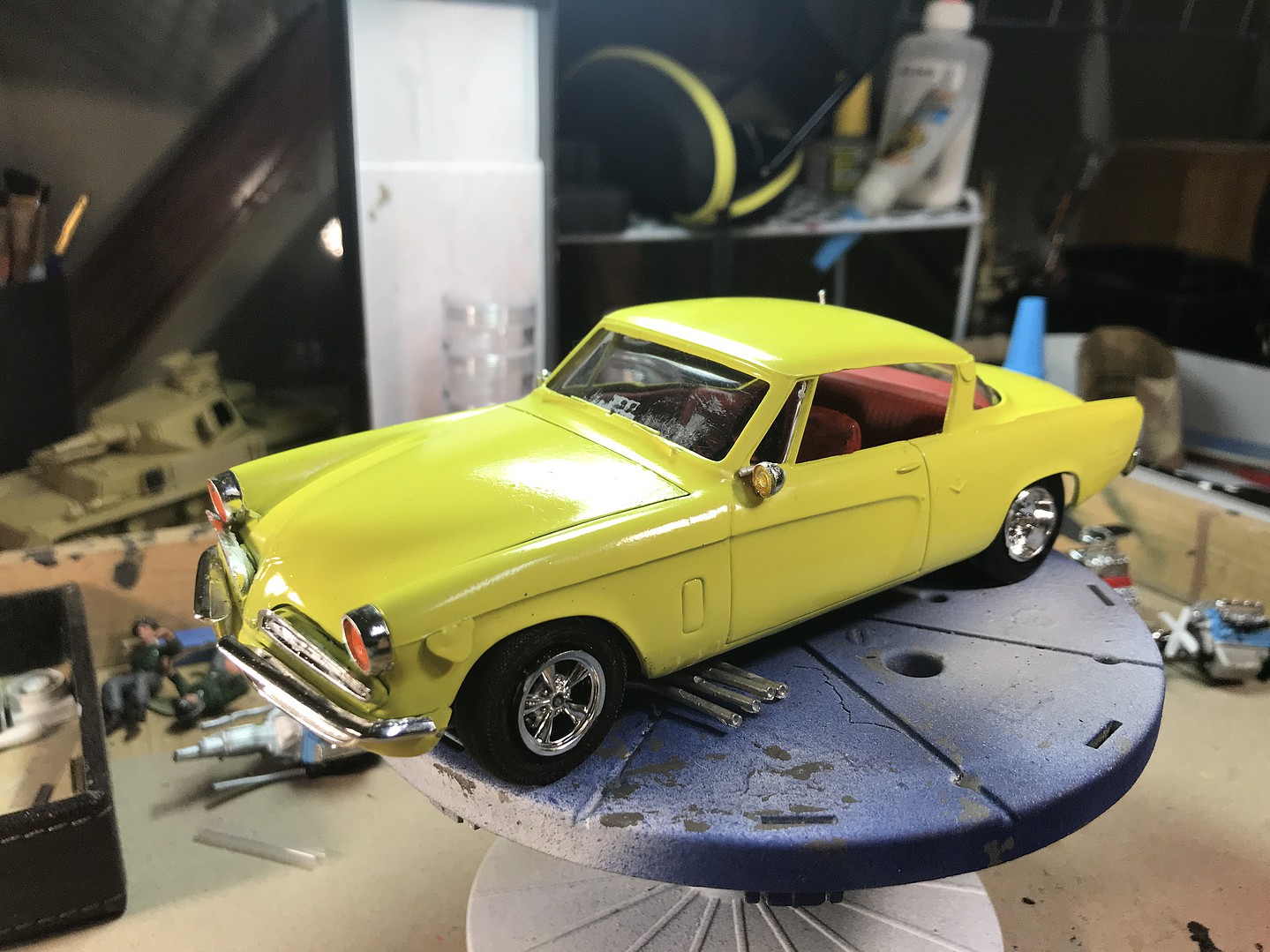 1953 Studebaker Starliner Car Collectible -- Plastic Model Car Vehicle ...