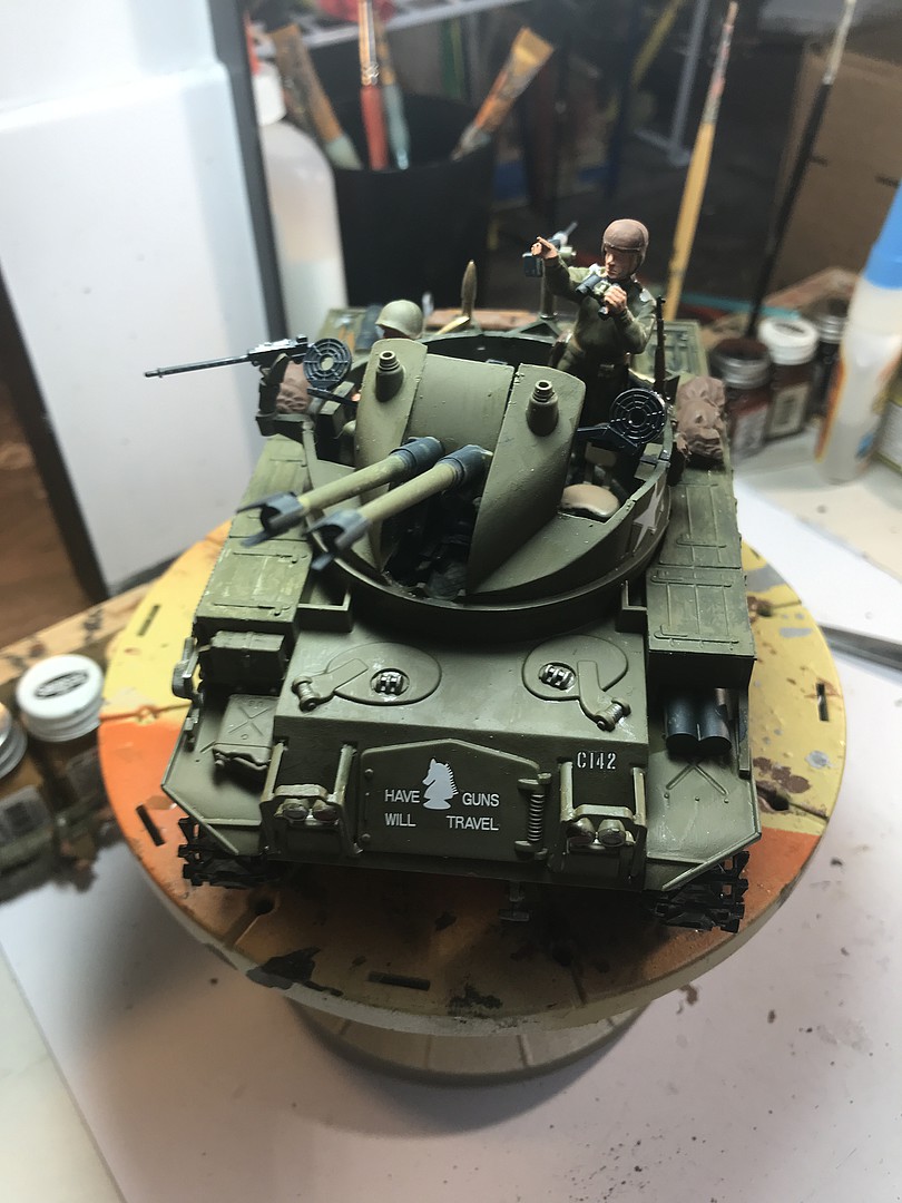 US Gun M42 Duster -- Plastic Model Tank Kit -- 1/35 Scale -- #35161 ...