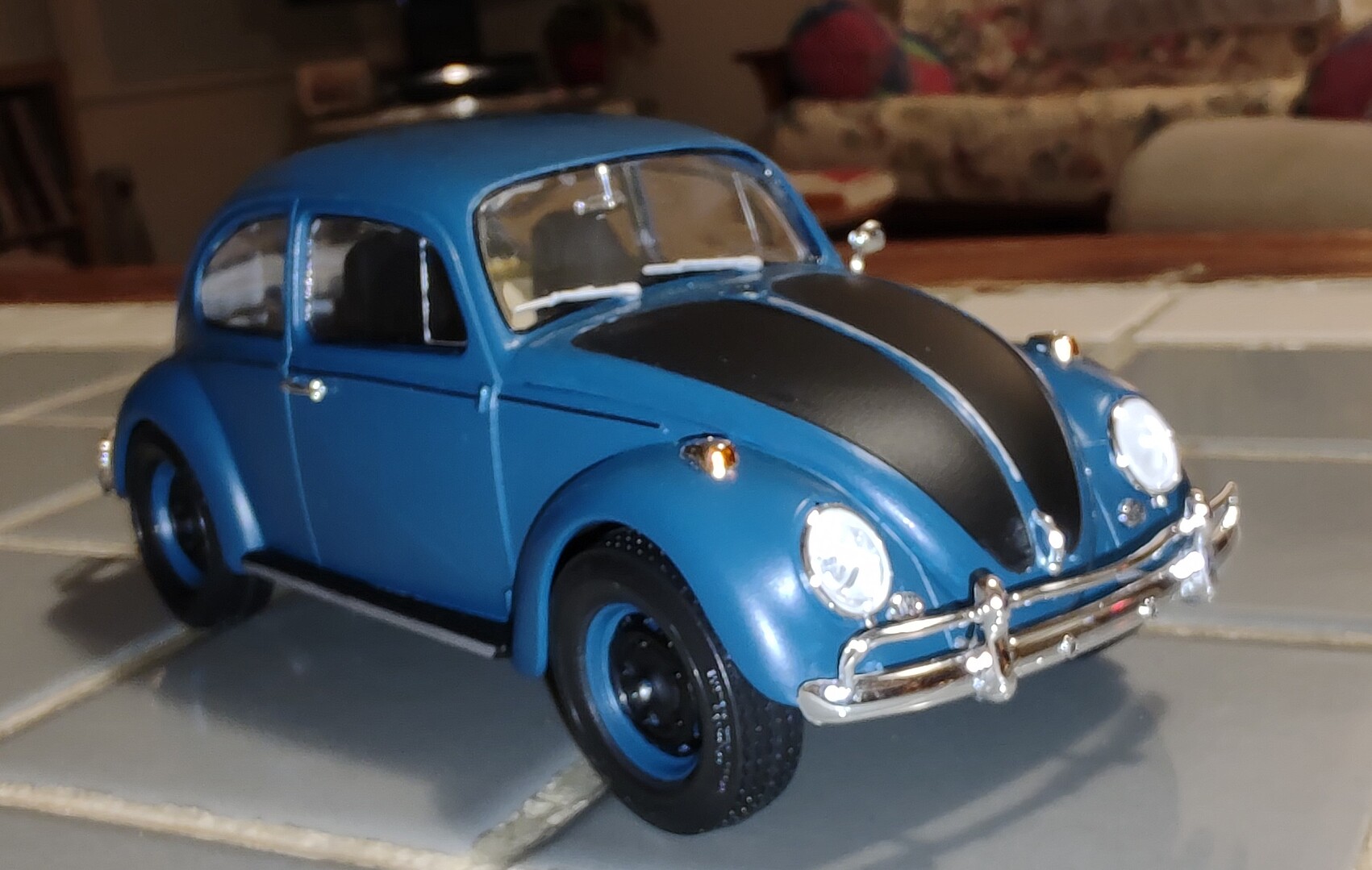 Gallery Pictures Tamiya 1966 Volkswagen Beetle VW BUG Plastic Model Car ...