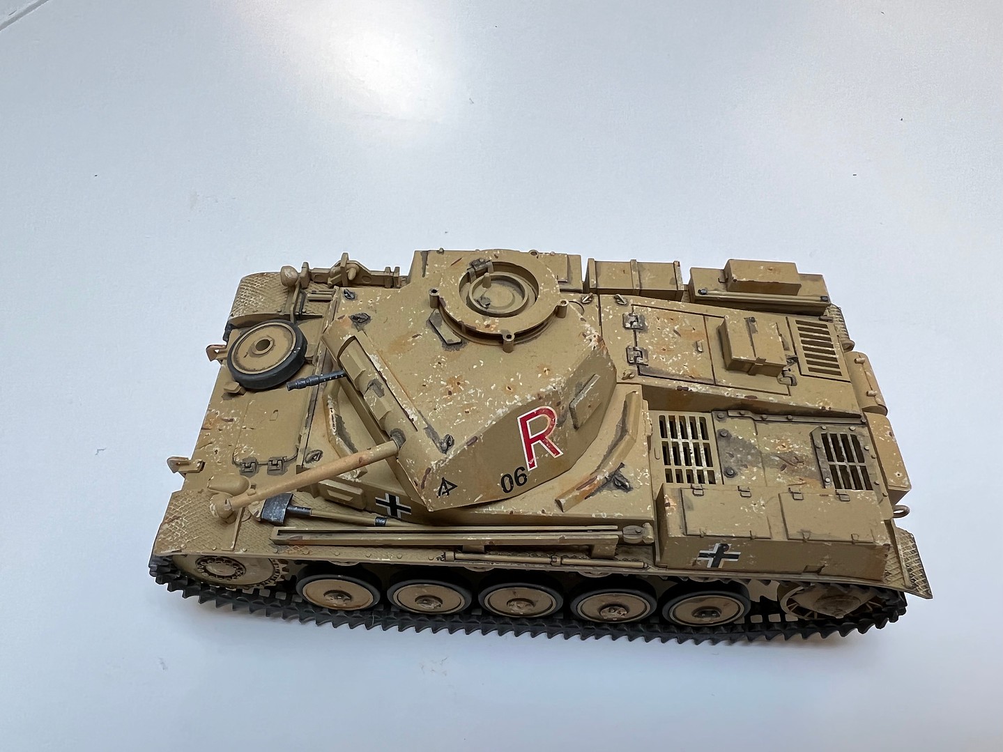 German Panzerkampfwagen II -- Plastic Model Military Vehicle Kit -- 1/ ...