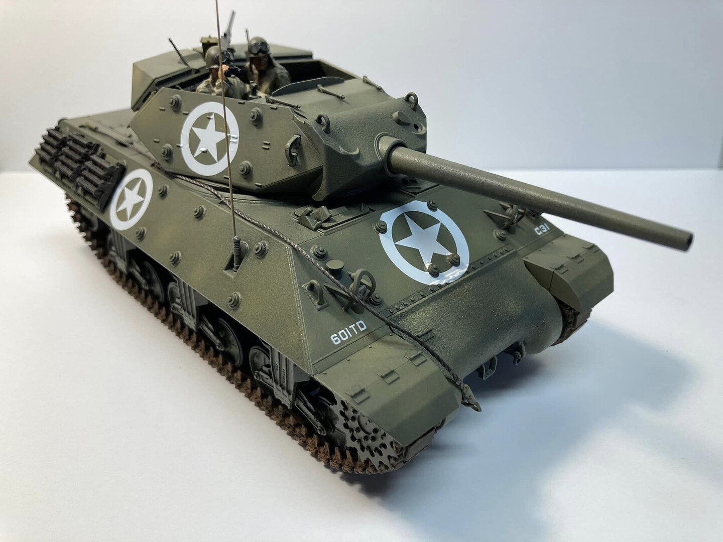 US Tank Destroyer M10 Mid Production -- 1/35 Scale Plastic Model ...