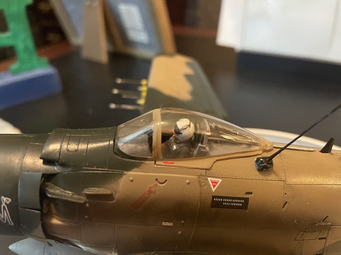 Douglas A-1J Skyraider USAF Attack Aircraft -- Plastic Model Airplane ...