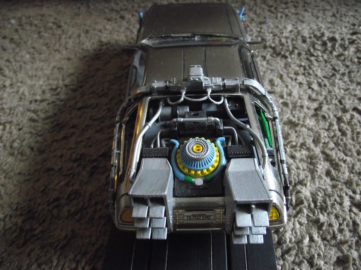 DeLorean Car Hook Back to the Future I -- Plastic Model Car Vehicle Kit ...