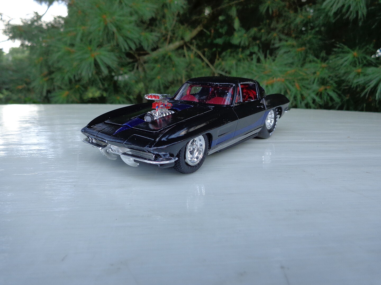 1963 CORVETTE -- Plastic Model Car Kit -- 1/25 Scale -- #861 pictures ...