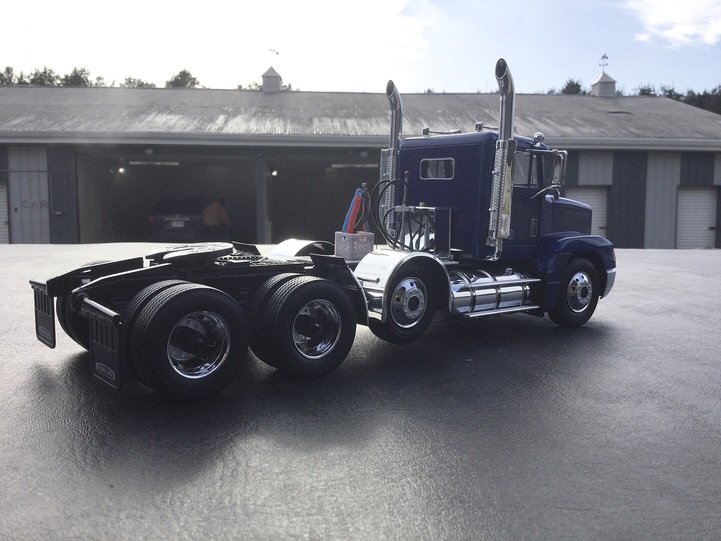 Freightliner FLD 120 Special Tractor Cab -- Plastic Model Truck Vehicle ...