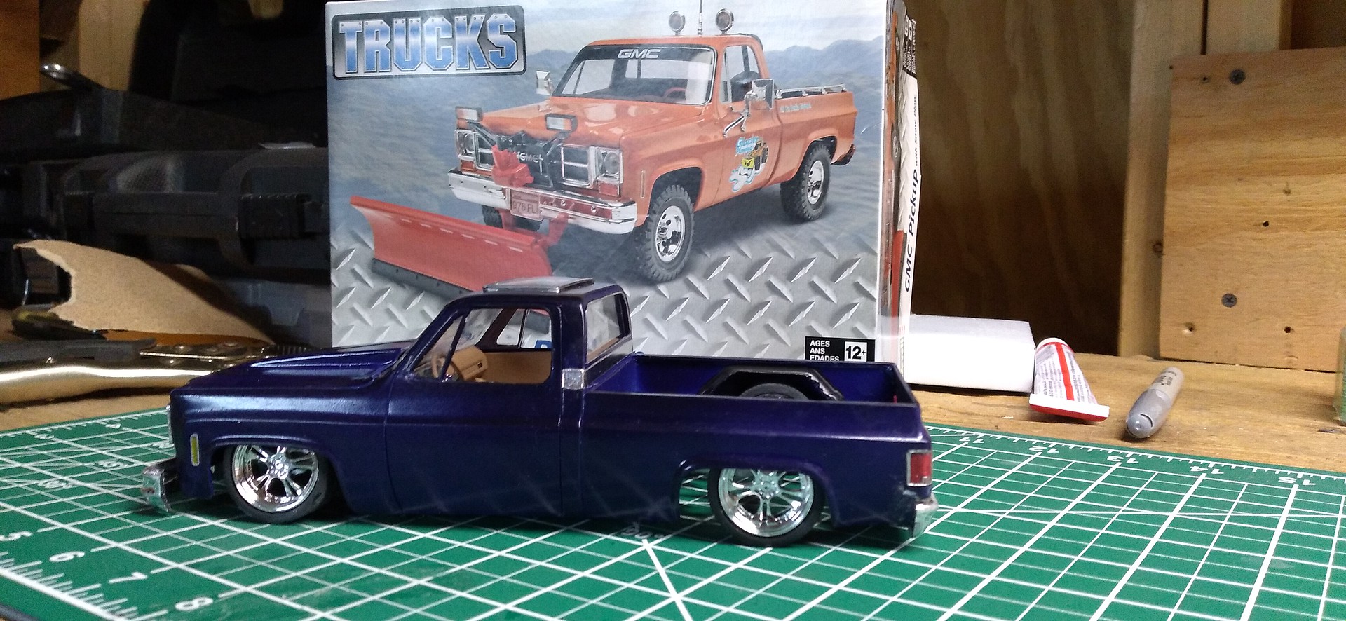 Gallery Pictures Revell-Monogram GMC Pickup with Snow Plow Plastic ...