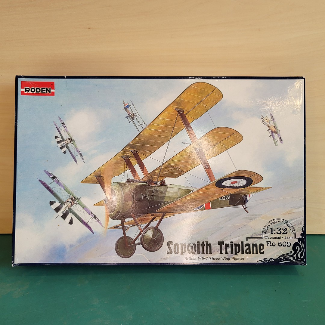 Gallery Pictures Roden Sopwith Triplane Plastic Model Airplane Kit - 1/ ...