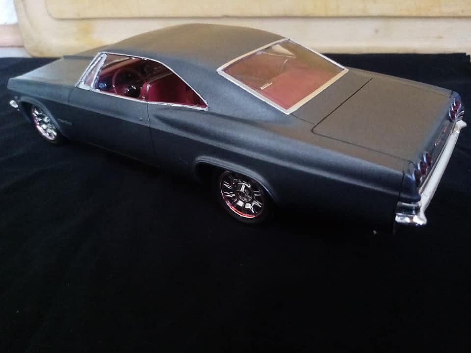1965 Chevy Impala -- Plastic Model Car Kit -- 1/25 Scale -- #85-4190 ...