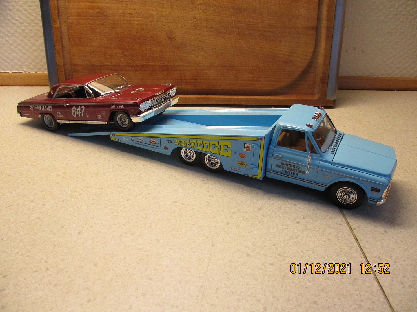 1972 Chevy Racer's Wedge -- Plastic Model Truck Vehicle Kit -- 1/25 ...