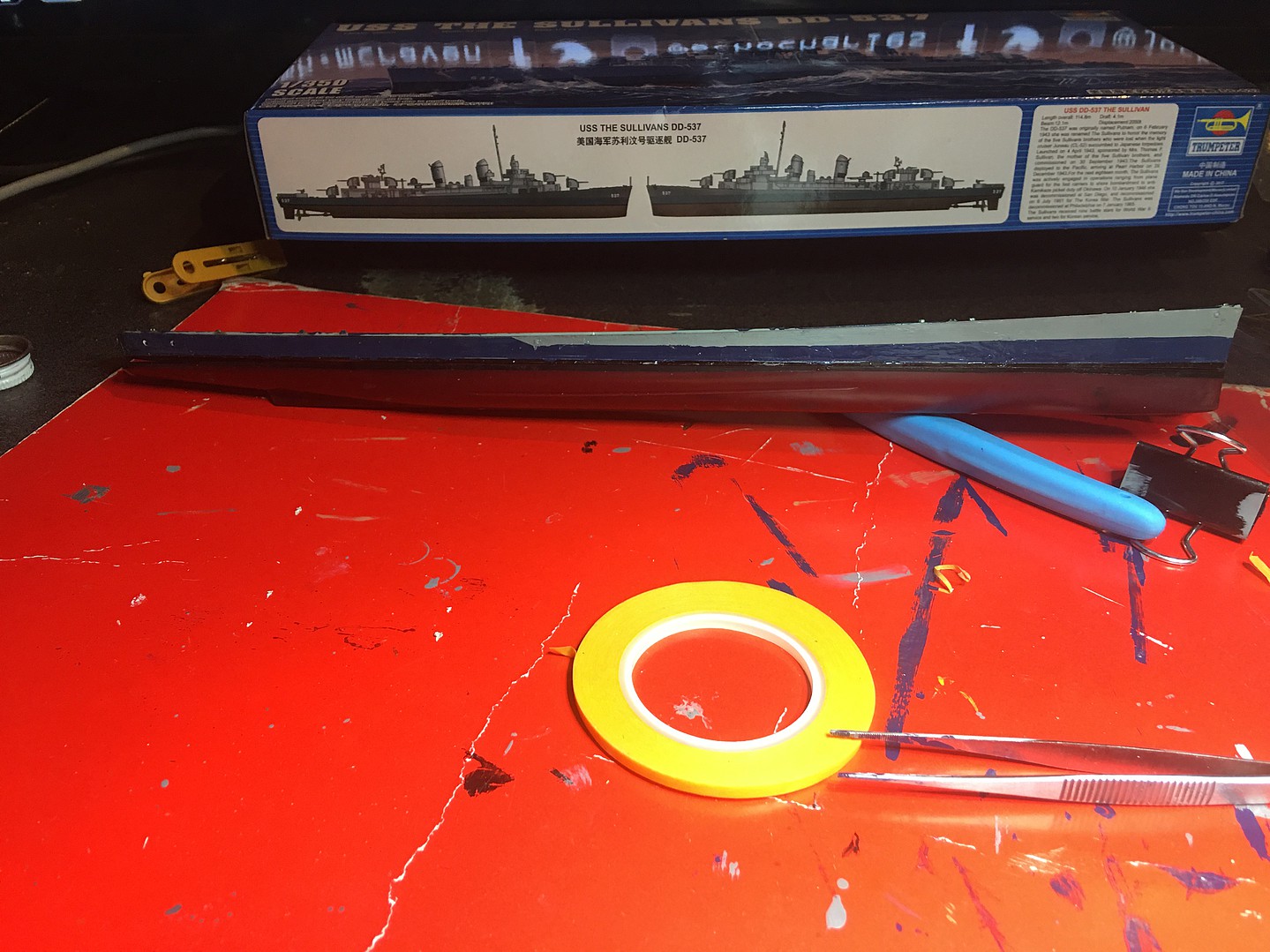 Gallery Pictures Trumpeter USS The Sullivans DD-537 Plastic Model ...