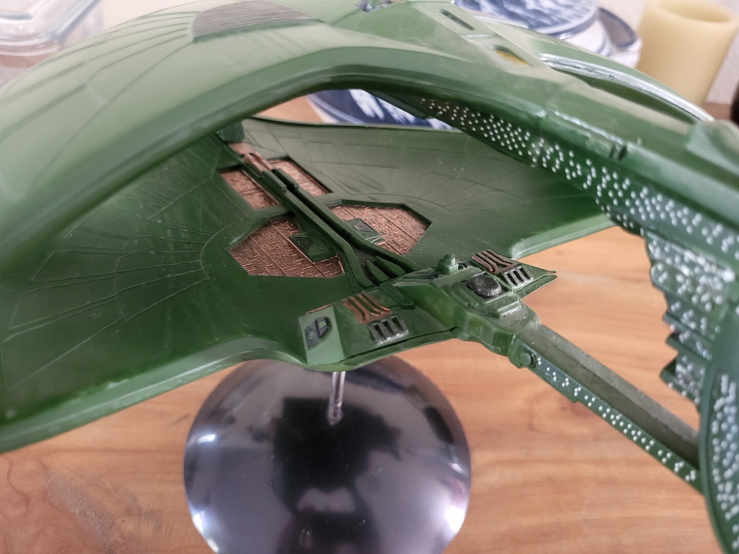 Star Trek Romulan Warbird Battle Cruiser -- Science Fiction Plastic ...