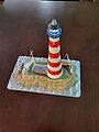 Atlantis Lighthouse w/Light & Diorama Base Plastic Model Diorama Kit 1/ ...