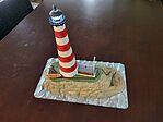 Atlantis Lighthouse w/Light & Diorama Base Plastic Model Diorama Kit 1/ ...