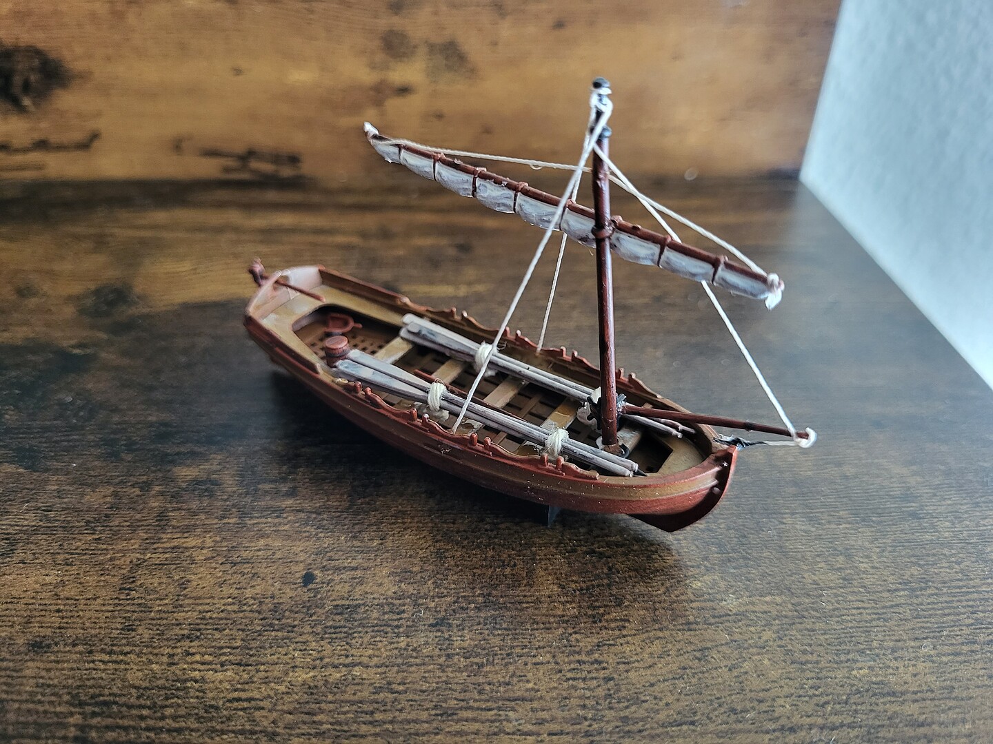 Medieval Life Boat / Dinghy -- 1/72 Scale -- Plastic Model Ship ...