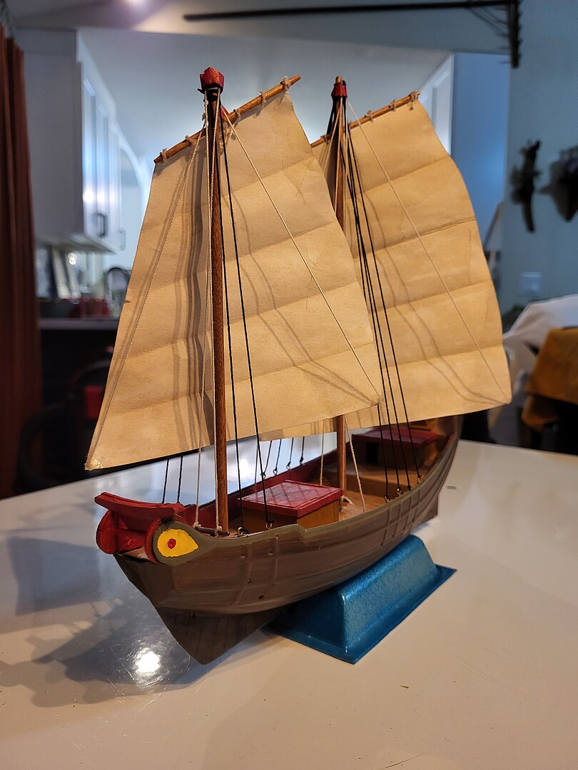Chinese Junk Boat -- Wooden Boat Model Kit -- #1010 pictures by ...
