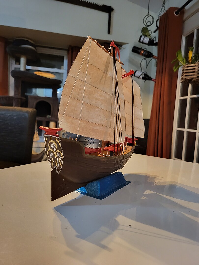 Chinese Junk Boat -- Wooden Boat Model Kit -- #1010 pictures by ...