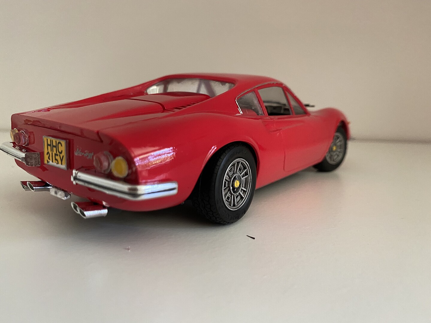 Ferrari Dino 246GT Early Late Prod Sports -- Plastic Model Car Vehicle ...