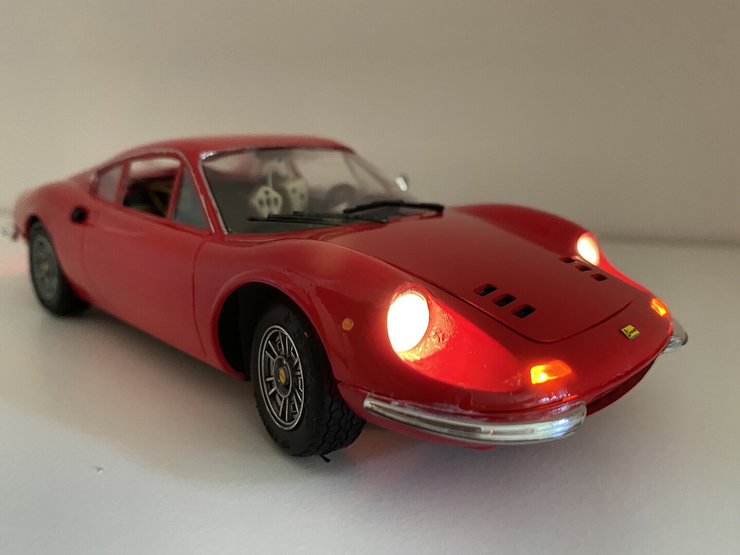Ferrari Dino 246GT Early Late Prod Sports -- Plastic Model Car Vehicle ...