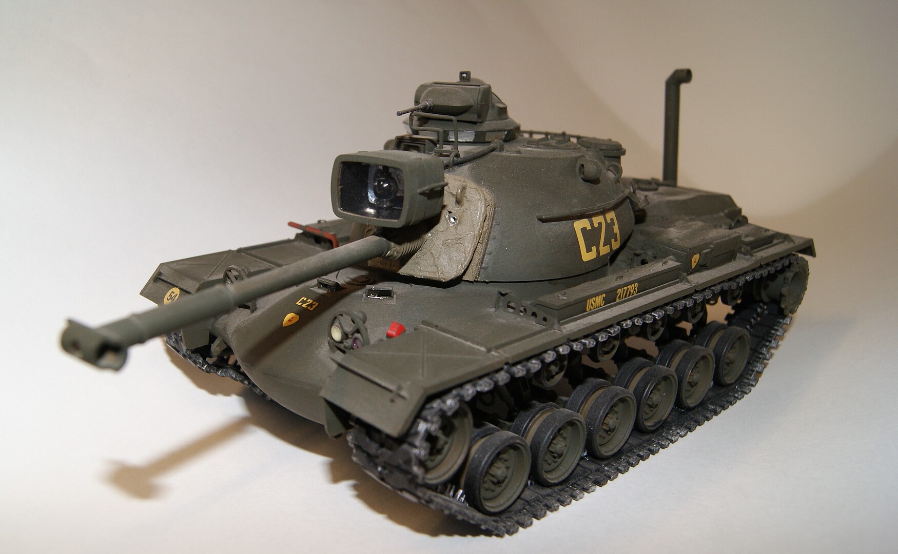 US M48A3 Patton Tank -- Plastic Model Military Vehicle Kit -- 1/35 ...