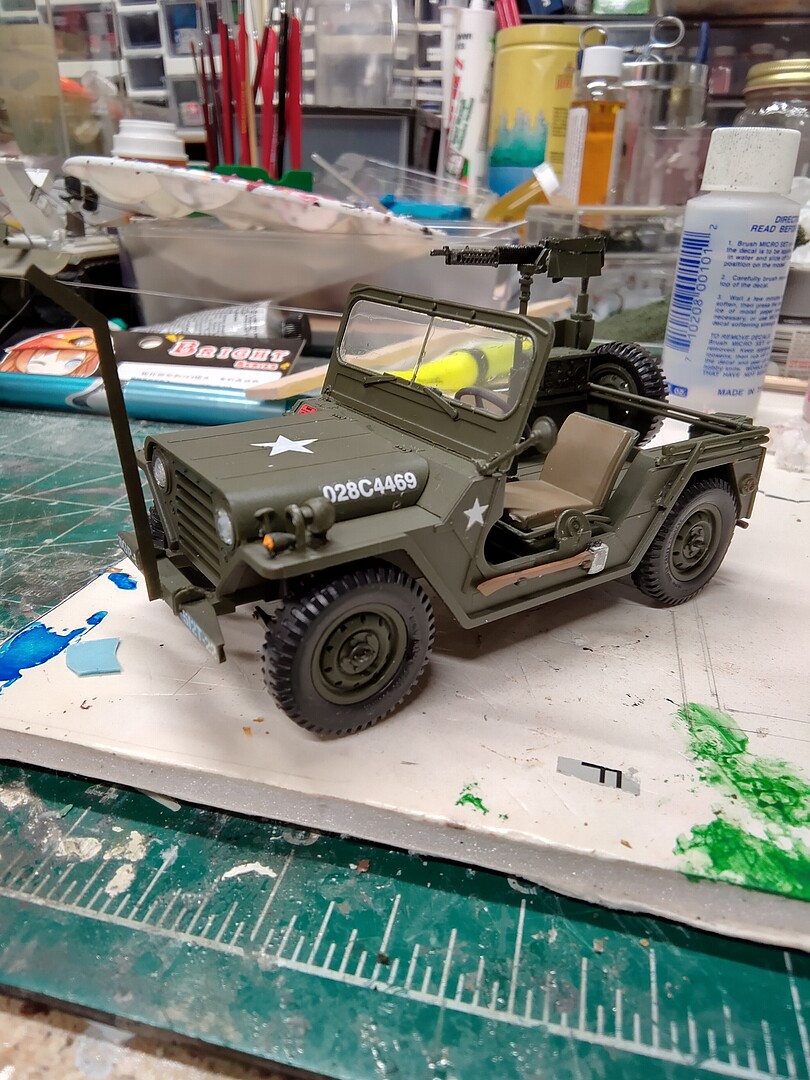 Utility Truck M151A2 Vietnam War -- Plastic Model Military Vehicle Kit ...